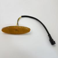 China 24V LED Side Marker Light XMQ6858‑CBZFHD Amber Side Clearance Warning Lamp Waterproof Plug Universal Bus Coach Spare Parts for sale