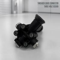 China Coach Air Bag Height Valve, 3 Port Thread & Quick Connect Height Control Valve for Large Passenger Bus for sale