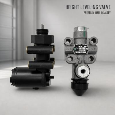 China Coach Air Bag Height Valve, 3 Port Thread & Quick Connect Height Control Valve for Large Passenger Bus for sale
