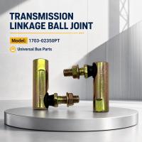 China Bus Universal Parts Gearbox Linkage Ball Joint L Type Model 1703-02350PT For Bus Gear Shift Control Rod for sale