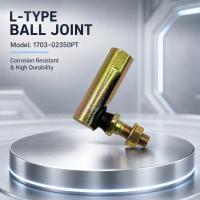 China Bus Universal Parts Gearbox Linkage Ball Joint L Type Model 1703-02350PT For Bus Gear Shift Control Rod for sale