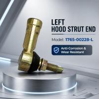 China Bus Front Hood Strut Ball Joint 1765-00228-L Left Side Gas Support Rod End Connector Universal Bus Spare Parts for sale
