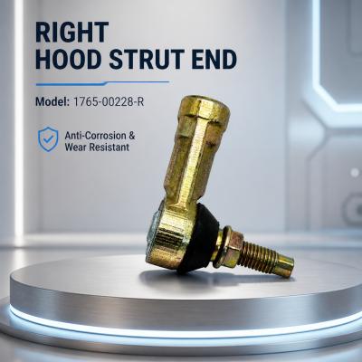 China Bus Front Hood Strut Ball Joint 1765-00228-R Right Side Gas Support Rod End Connector Universal Bus Spare Parts for sale