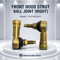 China Bus Front Hood Strut Ball Joint 1765-00228-R Right Side Gas Support Rod End Connector Universal Bus Spare Parts for sale