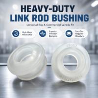 China Bus General Parts Stabilizer Bushing Connecting Link Rubber Bushing Double Layer 50*24*26 Suspension Rubber Parts for sale