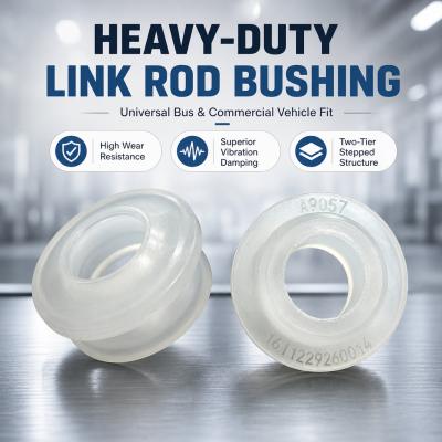 China Bus General Parts Stabilizer Bushing Connecting Link Rubber Bushing Double Layer 50*24*26 Suspension Rubber Parts for sale