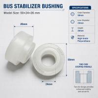 China Bus General Parts Stabilizer Bushing Connecting Link Rubber Bushing Double Layer 50*24*26 Suspension Rubber Parts for sale