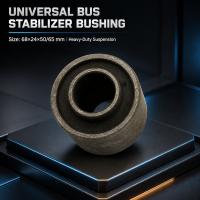 China Universal Bus Stabilizer Bar End Bushing 68*24*50/65mm Heavy Duty Suspension Rubber Bushing for Commercial Bus Repair for sale