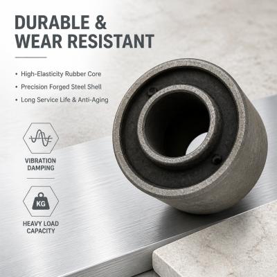 China Universal Bus Stabilizer Bar End Joint Bushing 42*20*50mm Wear Resistant Heavy Load Suspension Bushing for Coach Maintenance for sale