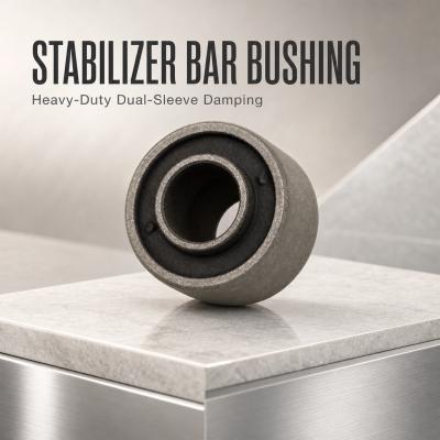 China Universal Bus Coach Stabilizer Bar End Bushing Size 58*24*50/60mm Heavy Duty Chassis Rubber Sleeve Wear Resistant Replacement Spare Parts for sale
