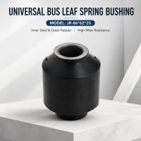 China General Bus Steel Bushing Inner Iron Outer Rubber Bushing Size 86*62*25mm Bus Suspension Rubber Sleeve Auto Spare Parts for sale