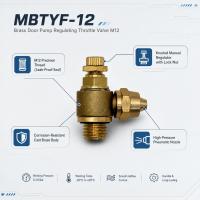 China Universal Bus Door Pump Regulating Valve M12 Model MBTYF-12 Replacement Spare Part for Bus Door Pneumatic System for sale
