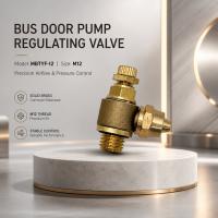 China Universal Bus Door Pump Regulating Valve M12 Model MBTYF-12 Replacement Spare Part for Bus Door Pneumatic System for sale