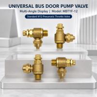 China Universal Bus Door Pump Regulating Valve M12 Model MBTYF-12 Replacement Spare Part for Bus Door Pneumatic System for sale