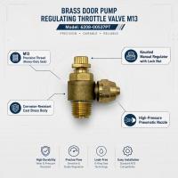 China Universal Bus Door Pump Regulating Throttle Valve M13 Model 6208-00537PT Replacement Spare Part For Bus Pneumatic Door System for sale