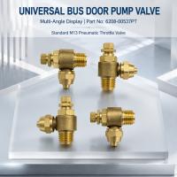 China Universal Bus Door Pump Regulating Throttle Valve M13 Model 6208-00537PT Replacement Spare Part For Bus Pneumatic Door System for sale