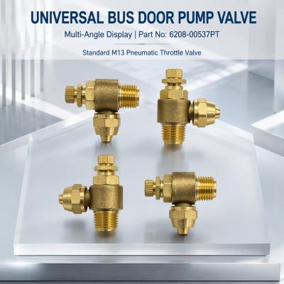 China Universal Bus Door Pump Regulating Throttle Valve M13 Model 6208-00537PT Replacement Spare Part For Bus Pneumatic Door System for sale