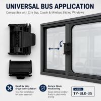 China Universal Bus Window Latch TY-BLK-35 ABS Steel Spring Glass Lock Catch OEM for City Bus Coach Minibus Replacement for sale