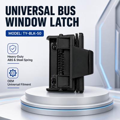 China Universal Bus Window Glass Latch TY-BLK-50 Sliding Window Lock Catch OEM Replacement Parts for City Bus Coach Minibus for sale
