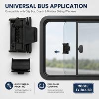 China Universal Bus Window Glass Latch TY-BLK-50 Sliding Window Lock Catch OEM Replacement Parts for City Bus Coach Minibus for sale