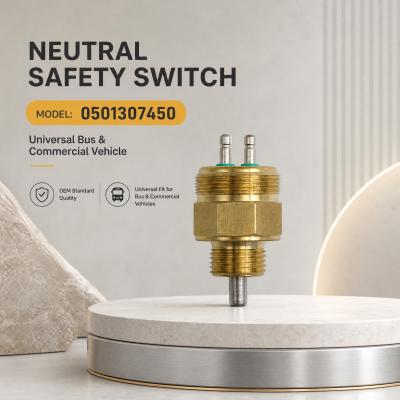 China Universal Neutral Switch Transmission Signal Switch 0501307450 For Bus Manual Gearbox Position Sensor for sale