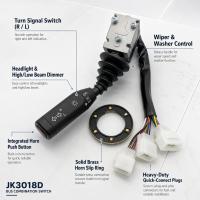 China Universal Bus Combination Switch JK3018D with High Low Beam Wiper and Horn Control for Coach Bus Replacement Spare Parts for sale