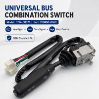 China Universal Bus Combination Switch 3774-00026 Multi Function Control Switch For Headlight High Low Beam Wiper And Horn for sale
