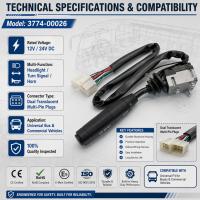 China Universal Bus Combination Switch 3774-00026 Multi Function Control Switch For Headlight High Low Beam Wiper And Horn for sale