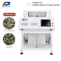 China Coffee Bean CCD Color Sorting Machine 2 Chutes 160 Channels for sale
