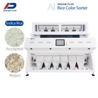 China 384 Channels CCD Rice Color Sorter Machine 6 Chutes for sale