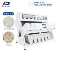 China 384 Channels CCD Rice Color Sorter Machine 6 Chutes for sale