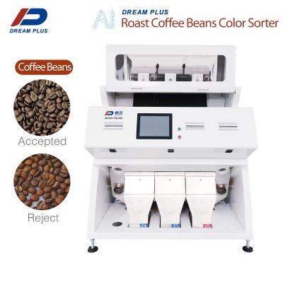 China Bean Color Sorter Machine 3 Chutes CCD 192 Channels Easy Operation for sale