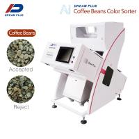 China Dream Plus 1 Chutes Coffee Bean Sorting Machine 96 Channels for sale