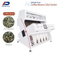 China Industrial 5 Chutes Coffee Bean Color Machine With RGB Camera Easy Installation for sale