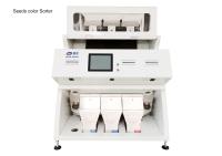 China 3 Chutes Seeds Color Sorter With Secondary Sorting for sale