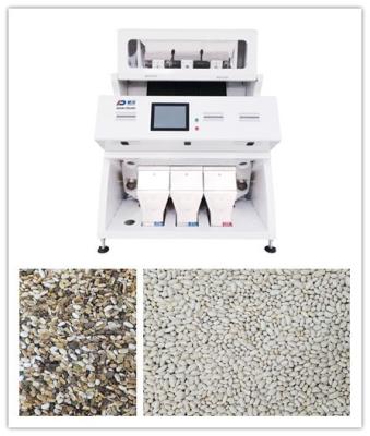China 5400 Pixel RGB CCD White Beans Optical Sorting Equipment 3 Chutes for sale