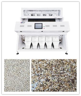 China CCD RGB Optical White Bean Grain Sorter 5 Chutes 320 Channels for sale