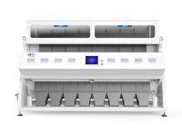 China Large Capacity Rice Color Sorter 8 Chutes Chromatic High Frequency Ejector for sale