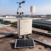 China Industrial Air Monitor Featuring Solar Powered Operation and Wireless Connectivity for Monitoring Air in Logistics Facilities for sale