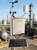 China Compact Automatic Air Quality Monitoring Equipment Outdoor Device Station for sale