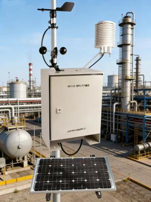 China Compact Automatic Air Quality Monitoring Equipment Outdoor Device Station for sale