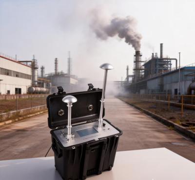 China On Site Industrial Air Quality Monitor Environmental Air Monitoring Equipment Drop Resistant for sale