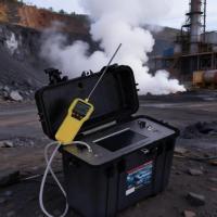 China Multi Sensor h2S Gas Detector Instrument For Fireground Monitoring for sale