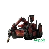 China Explosion Proof Gas Detection Robot with IP65 Protection and 300 mm Obstacle Climbing for Emergency Hazard Detection for sale