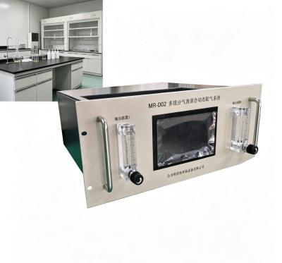 China Precision ±0.2% Gas Calibration Equipment with Flow Accuracy ≤1% F.S and Dilution Gas Flow Range 0-10 SLM for Dynamic Gas Distribution for sale