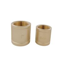 China EN 10226-1 Thread Straight Brass Pipe Fittings F/F Connect - 16 Bar Pressure, -10°C to 110°C Temperature Range for sale