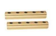 China ISO 228 Thread Brass Water Manifold 16 Bar Pressure -10°C to 110°C Temperature Range Forged Brass Fittings for sale