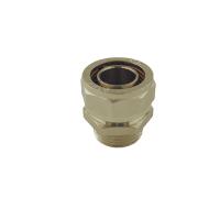 China ISO 228 Brass Compression Fittings Male Thread for 16mm PEX Pipe - 16 Bar Pressure, -20°C to 150°C Temperature Range for sale