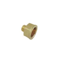 China DIN EN 10226-1 Thread Brass Pipe Fittings Brass Reducing Socket F/M for sale