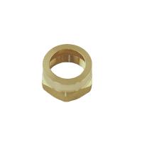 China DIN EN 10226-1 Female Thread Brass Pipe Fittings Locknut for sale